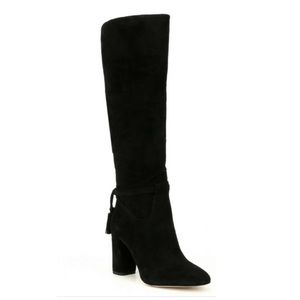 Gibson Latimer | Shoes | New Gibson Latimer Kyra Suede Block Heel Boots ...